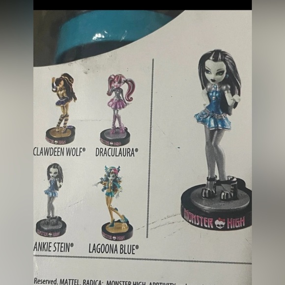 Radica | Toys | Monster High Frankie Stein Apptivity Doll 22 W Card ...